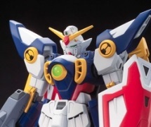 The HGAC Wing Gundam with Bird Mode transformation and two Builders ...